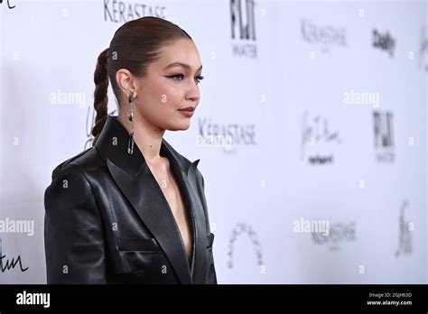 Model Gigi Hadid Attends The Daily Front Row Fashion Media Awards At