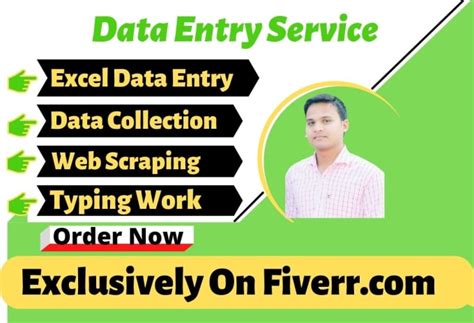 Do Data Entry In Data Collection Web Scraping Typing Work By