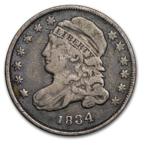 Buy 1834 Capped Bust Dime Fine Apmex
