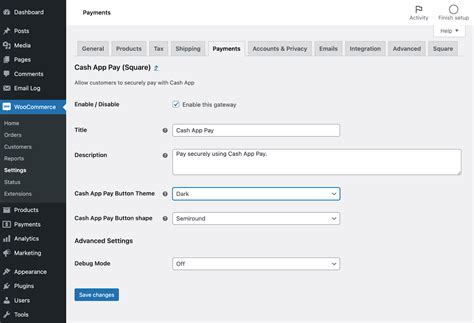 Woocommerce Square Payment Settings Documentation Woocommerce