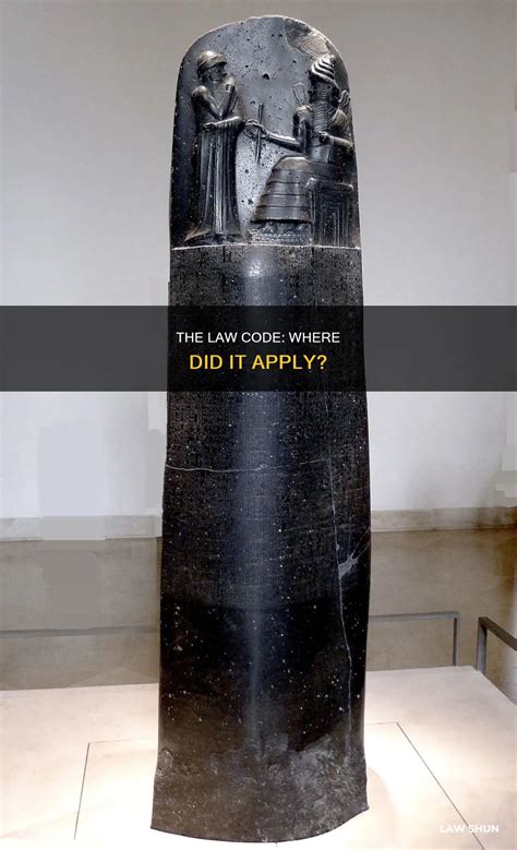 The Law Code Where Did It Apply Lawshun