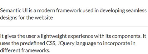 Reactjs Semantic Ui Divider Element Geeksforgeeks