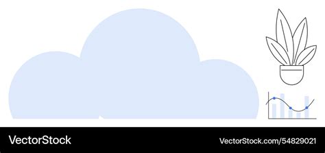 Cloud Computing With Data Analytics Royalty Free Vector