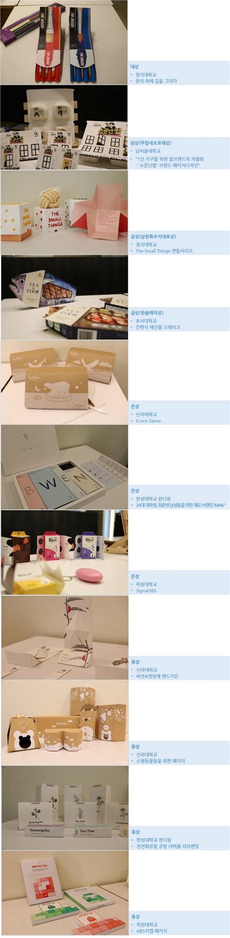 2020 제29회 대한민국패키지디자인대전 수상작품 전시회 Kpda 한국패키지디자인협회