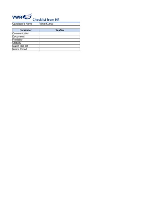 Interview Rating Sheet Kanimozhi Arasu Pdf Behavioural Sciences