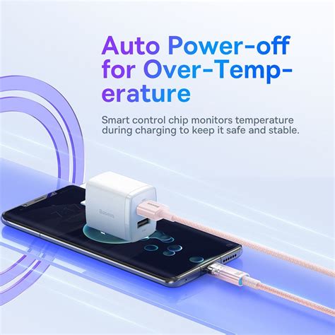 Baseus 100W USB To USB C Type C Explorer Series Smart Temperature Control Fast Charging Data