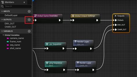 Movie Render Graph Nodes In Unreal Engine Unreal Engine 56 Documentation Epic Developer