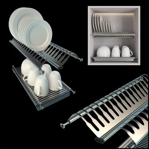 E007 304 Excel Dish Rack 3d Model Cgtrader