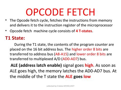 Timing Diagram Microprocessor PPT