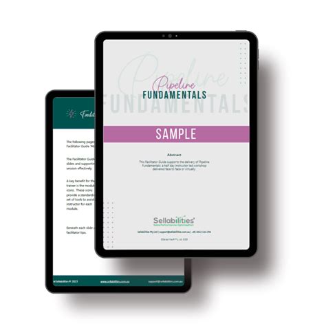 Ignite Your Sales Potential With The Pipeline Fundamentals Comprehensive Facilitator Pack