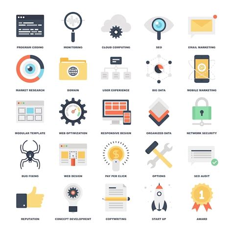 Premium Vector Seo And Development