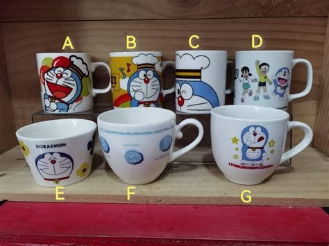Doraemon Ceramic Mug And Cup Series Furniture And Home Living Kitchenware And Tableware Coffee