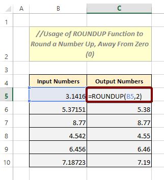 How To Round Off Numbers In Excel Methods Excelgraduate
