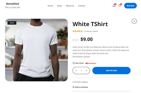 how to add a size chart in woocommerce in 2024 athemes