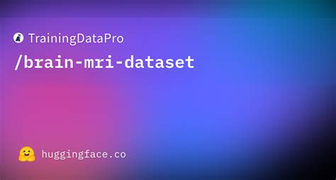 commits · trainingdatapro brain mri dataset