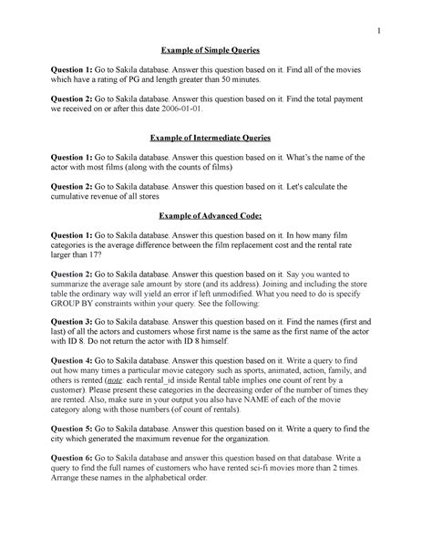 Example Of Simple Intermediate And Advance Code Question 1 Example