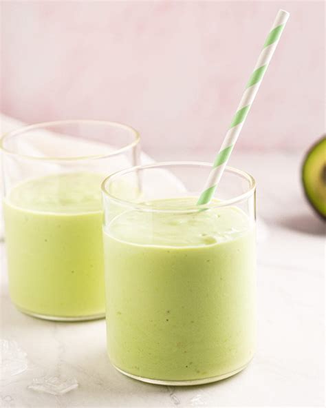 Vietnamese Avocado Smoothie Sinh Tố Bơ Savory Sweet Spoon