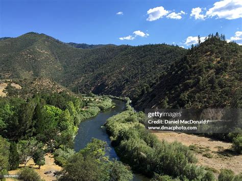 View Of The Klamath River And Siskiyou Mountains Near Yreka Ca High Res