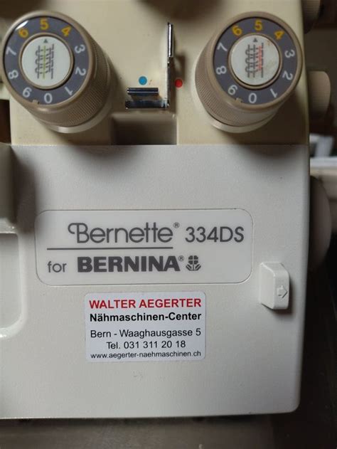 Overlock Bernette For Bernina 334ds Kaufen Auf Ricardo
