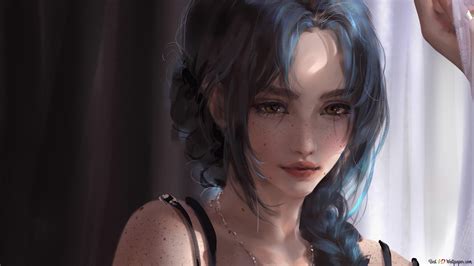 Beautidul Fantasy Girl 4k Wallpaper Download