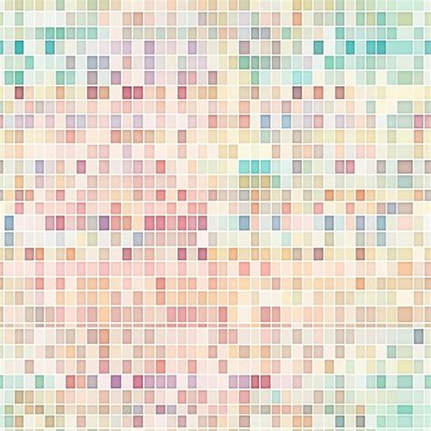 Premium Photo A Close Up Of A Colorful Mosaic Tile Pattern With A White Background Generative Ai
