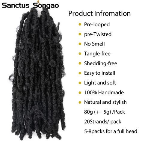 Ombre Crotchet Braids Hair Faux Locs Dreadlocks Ha Vicedeal