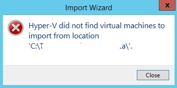 Windows Server R Import HyperV Machines From Server IT Blog