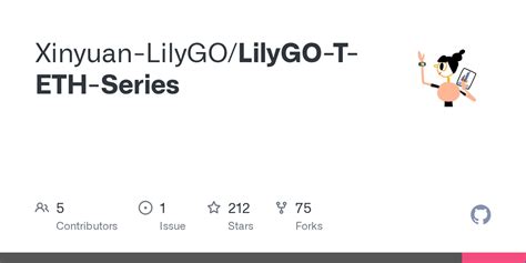 Github Xinyuan Lilygolilygo T Eth Series