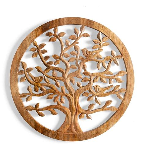 Tree Carved Wall Art