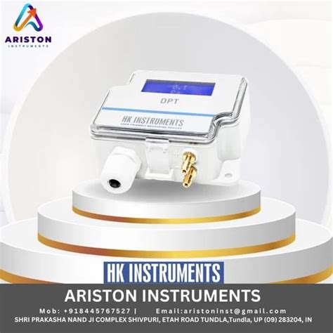 Model Name Number Dpt R8 Pressure Transmitter Hk Instruments At ₹ 7000 Piece In Tundla Kham