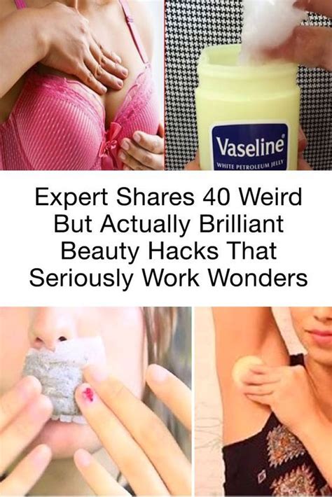 40 Super Strange But Actually Brilliant Beauty Hacks That Actually Work