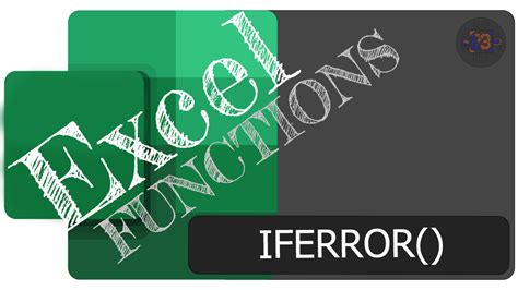 How To Use The Excel Function Iferror Simulation23