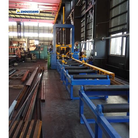 H Beam Assembly Fabrication Submerged Arc Welding Machine H Beam Auto