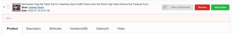 Handle The Error Notification When Importing Products From Import List Page VillaTheme