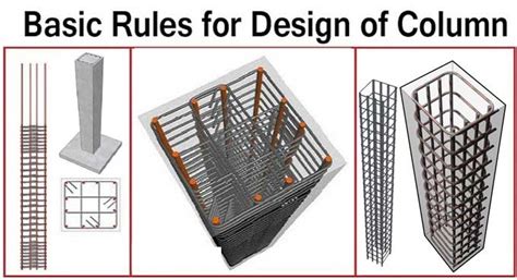 RCC Column Design Basic Rules For Column Design