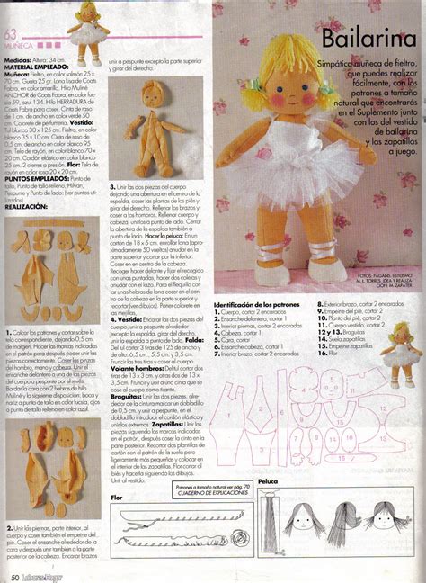 Fieltro Y Tela Los Patrones De Las Mu Ecas