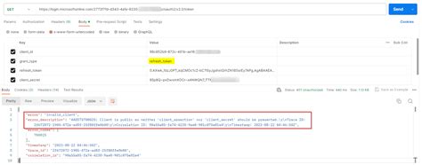 Azure Microsoft Oauth 2 Not Able To Get The Access Token From Refresh Token Stack Overflow