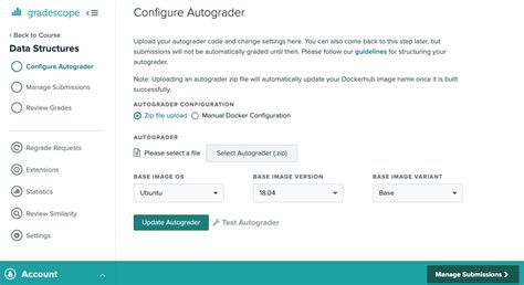 Getting Started Gradescope Autograder Documentation