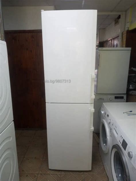 Почти нов комбиниран хладилник с фризер Liebherr 24 месеца гаранция Хладилник Либхер Хл