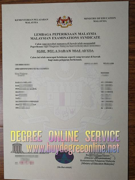 Where To Get A Fake Spm Certificate Sijil Pelajaran Malaysia Certificate
