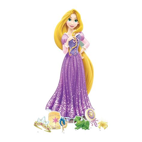 Star Cutouts Rapunzel Sp007 Medium Cut Out Of Six Mini Party Supplies Princess Disney Theme