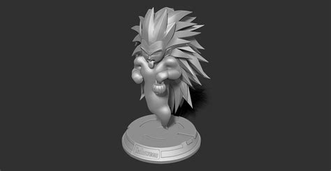 Gotenks Ghost Ssj3 With Halloween 3d Model 3d Printable Cgtrader