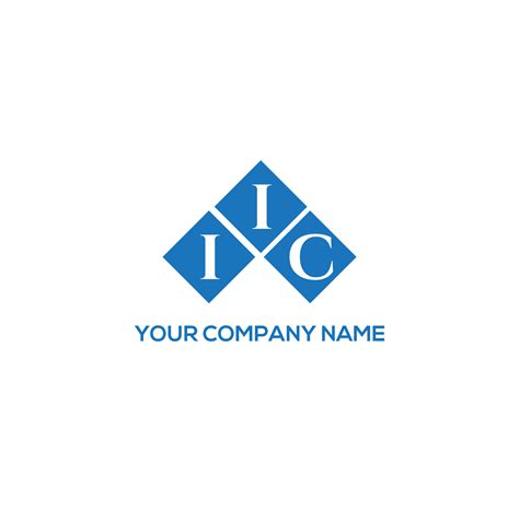 Iic Letter Logo Design On White Background Iic Creative Initials