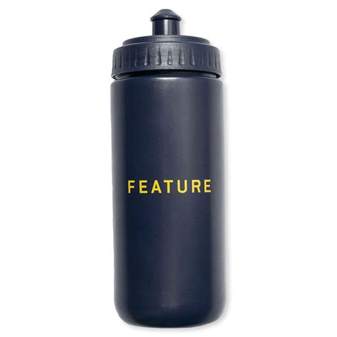 Nba Logo Sport Bottle Navy Feature
