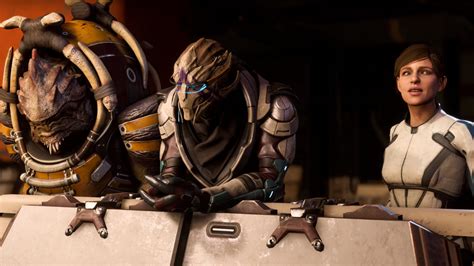 Meet All The Mass Effect Andromeda Squadmates Weve Seen So Far Gamesradar
