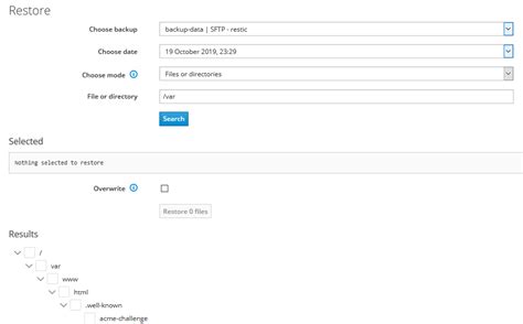 new cockpit restore data module not working rtfm support