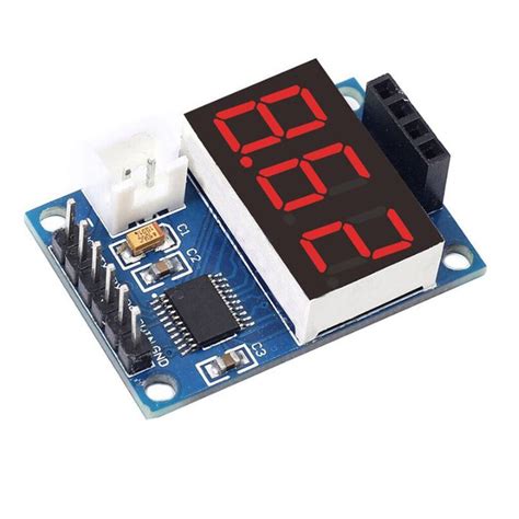 โมดูลแสดงผลระยะทางสำหรับ Hc Sr04 Ultrasonic Distance Sensor Rangefinder Digital Display Shopee