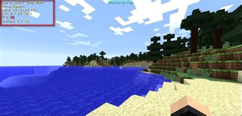 InGame Info XML For Minecraft