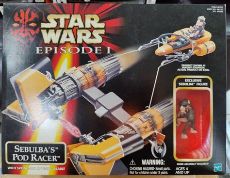 Starwars Ep1 Sebulbas Pod Racer And Figurine Hobbies And Toys Toys