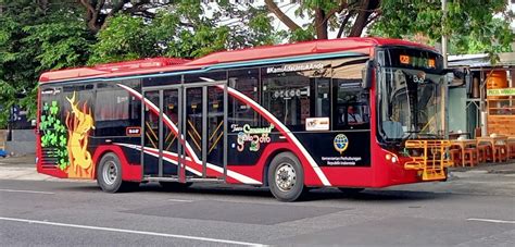 2021 The Formal Launch Of An Urban Bus Transit System In Indonesia Transportation History